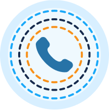 Circle Phone Icon