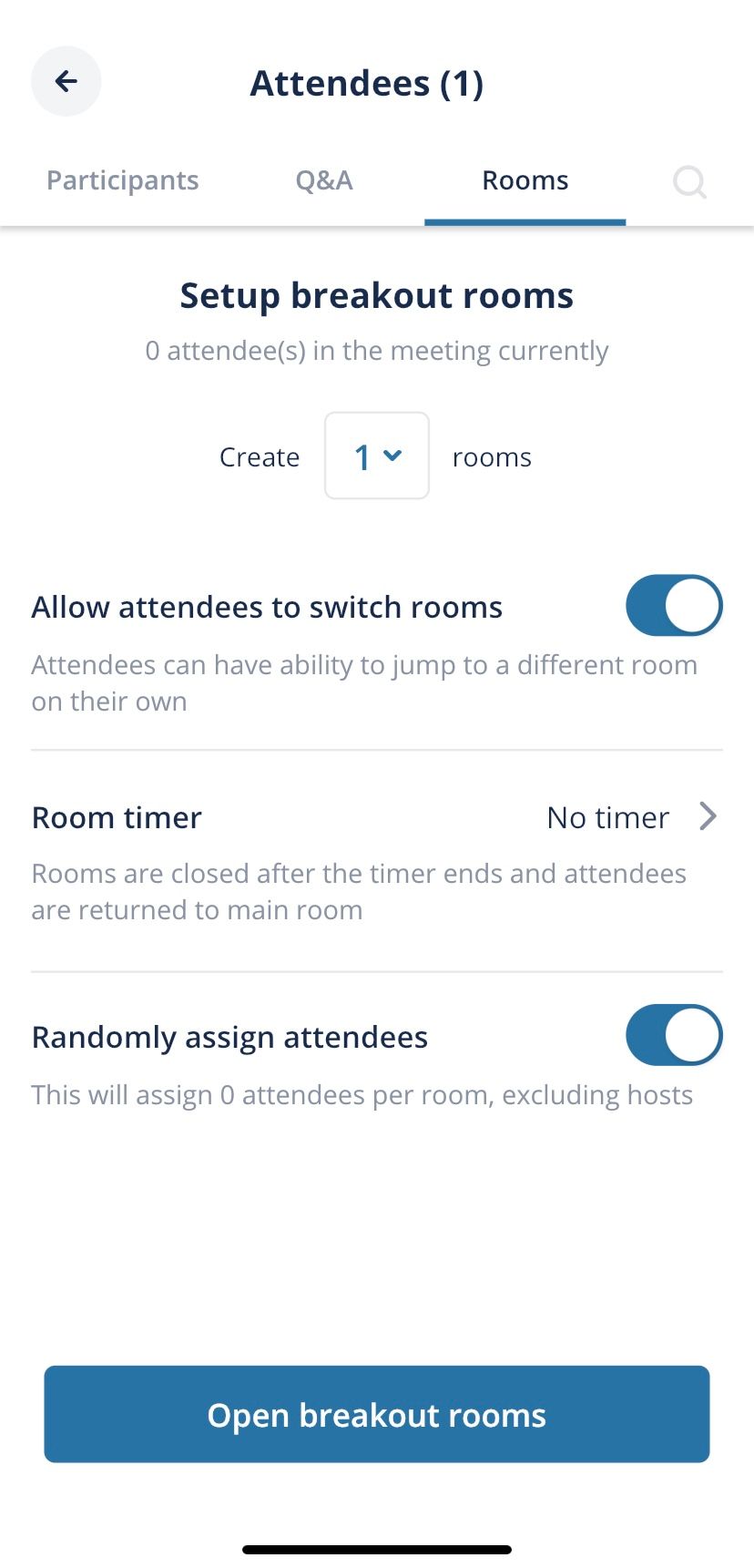 Using Breakout Rooms by Phone