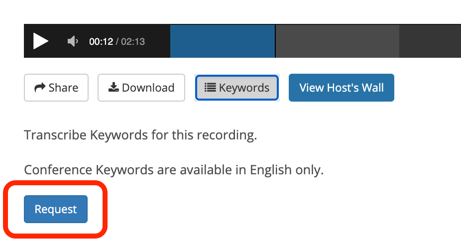 Note: Transcription may take up to 30 minutes depending on the length ...