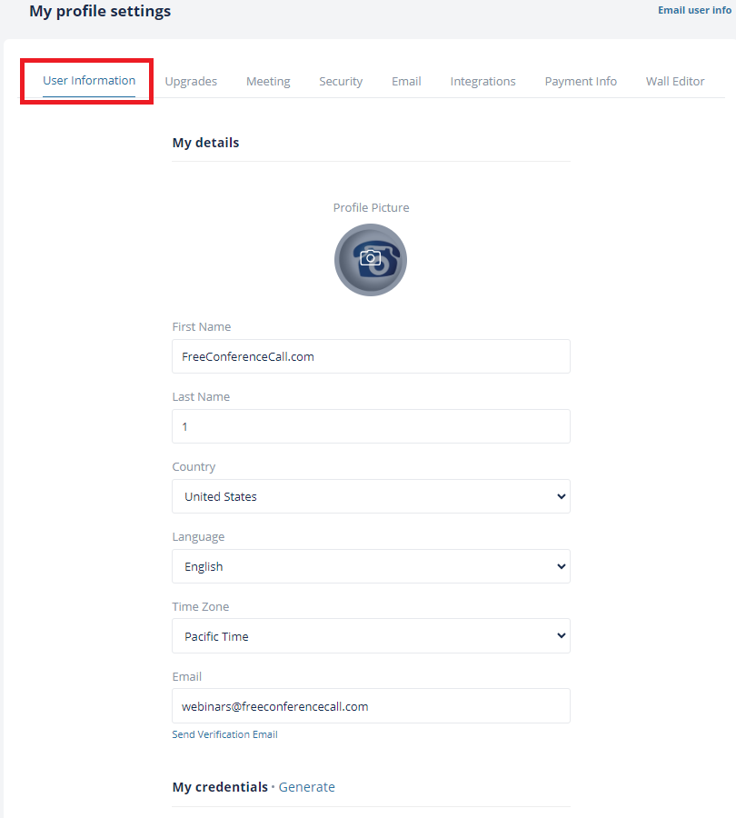 Note: After making any changes, make sure to click on the "Save Changes ...