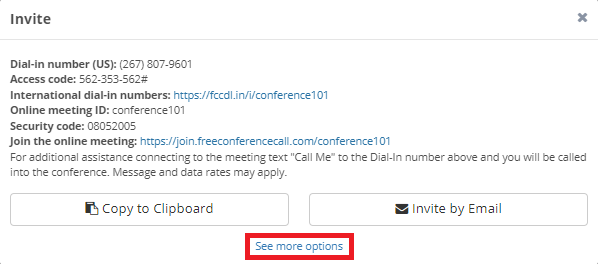 Scheduling a Meeting via the Desktop App