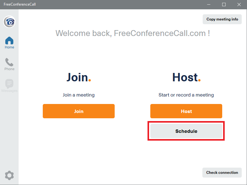 Click “Schedule Meeting” to send the meeting invitation to all ...