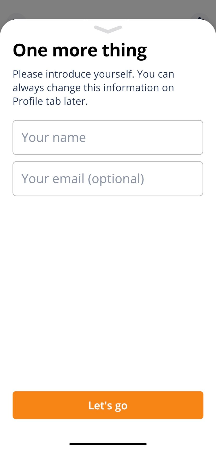 4. Your name is required so the host can identify who you are.