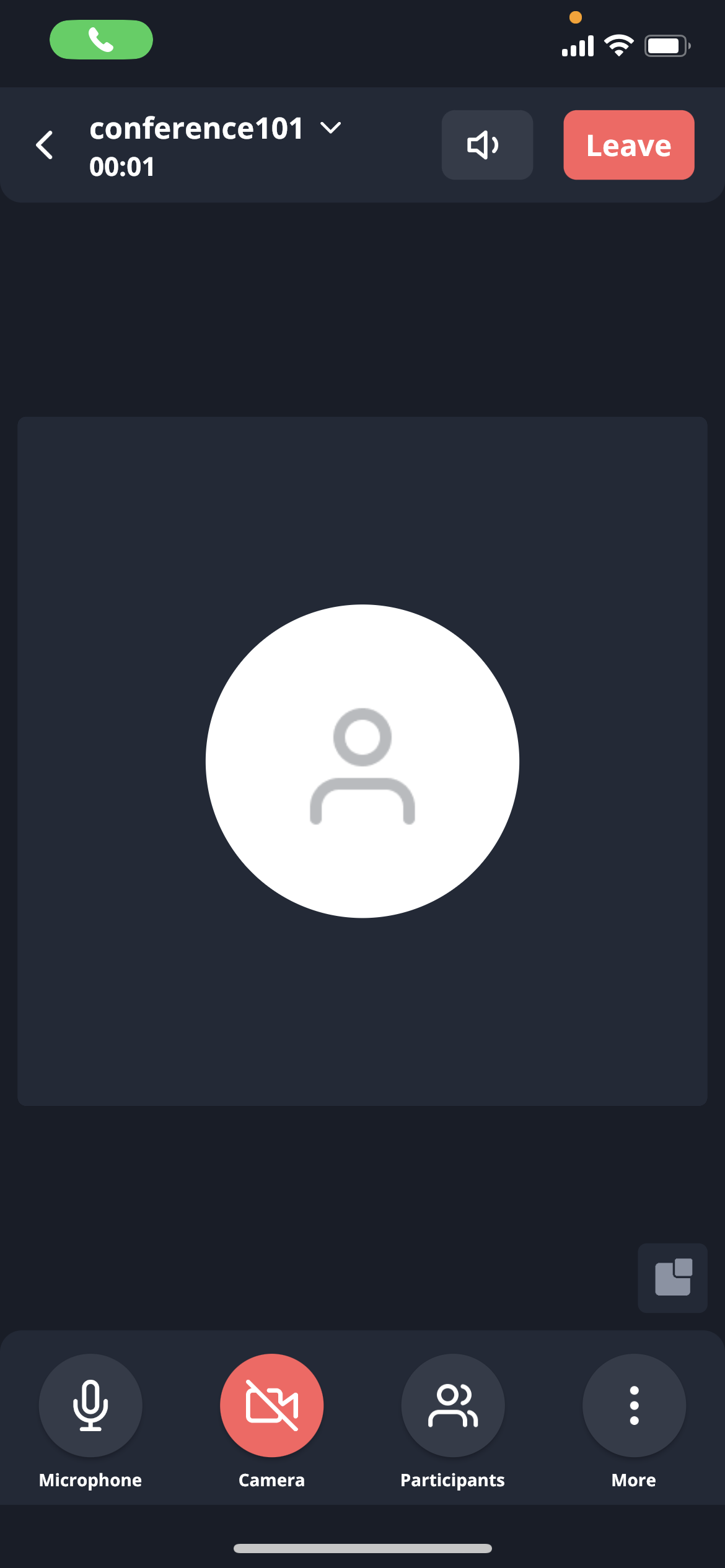 5. Done! Click on the " M ore " button to access more features.
